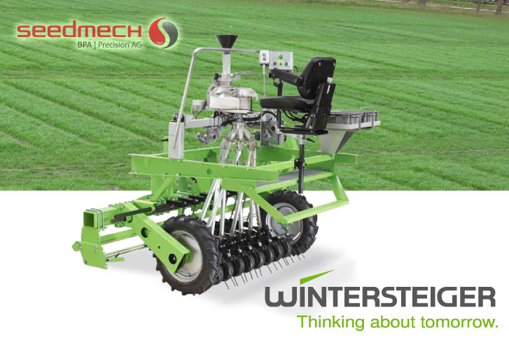 Plotseed XL - Sembradora de parcelas que permite el uso de destapadores ...